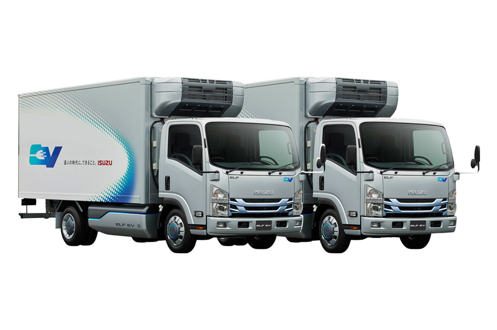 Isuzu ELF EV Tanggalkan Mesin Diesel Konvensional