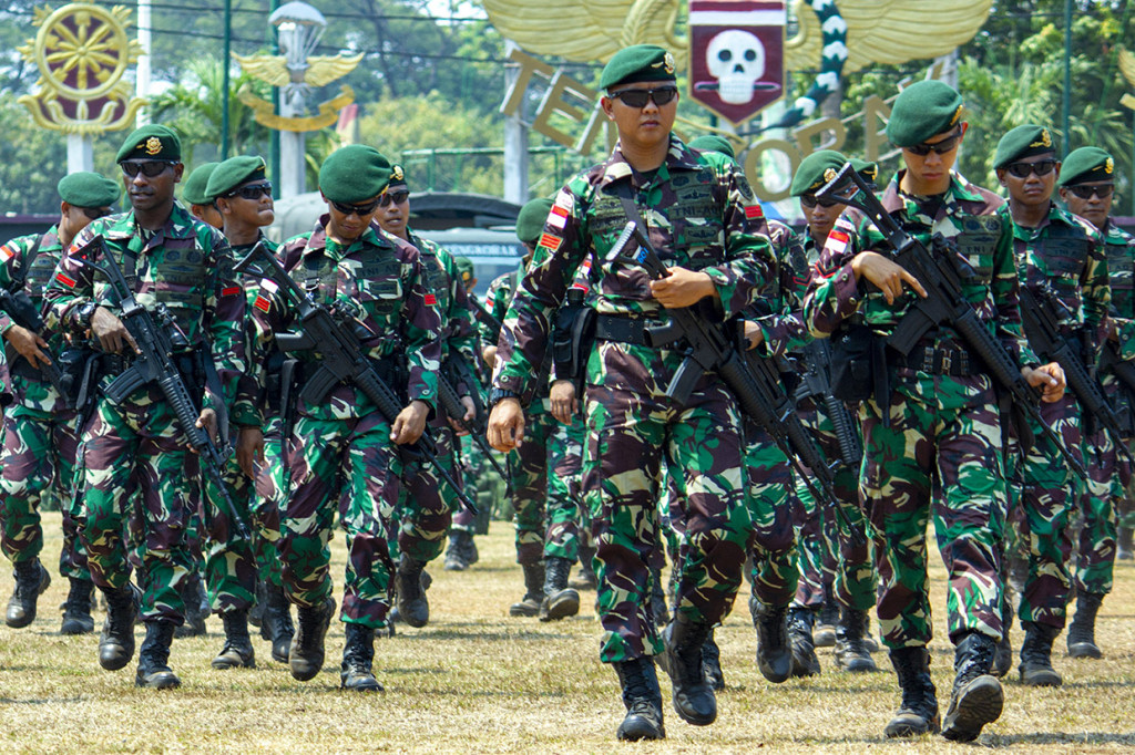 450 Personel TNI Ditugaskan di Pamtas RI-Papua Nugini