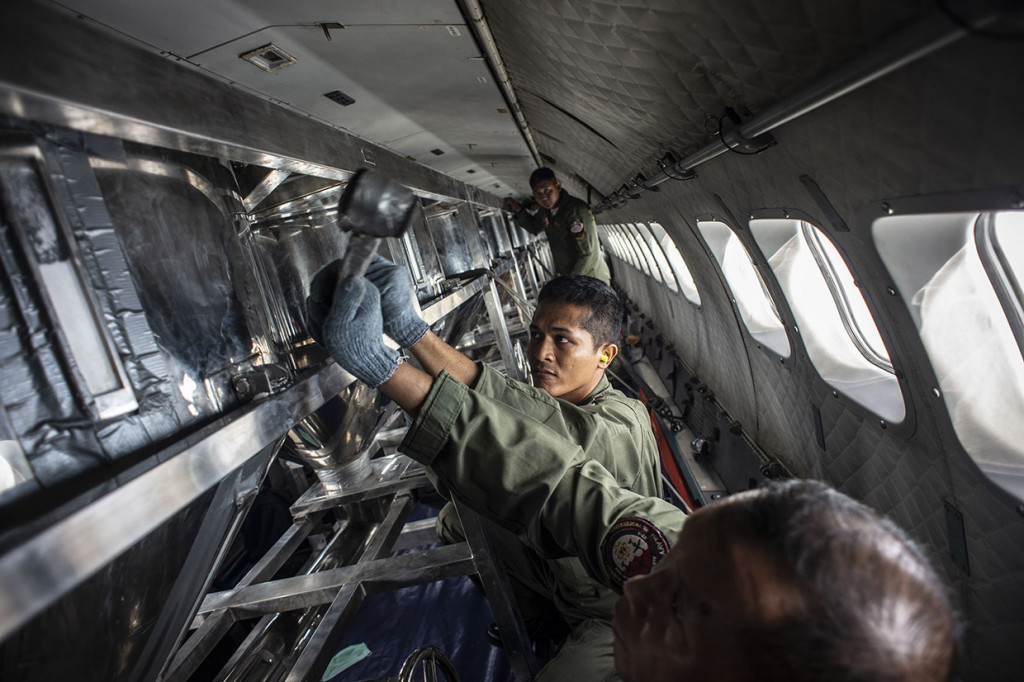 Operasi Teknologi Modifikasi Cuaca, TNI AU Kerahkan CN 295