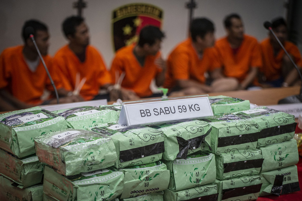 Bareskrim Polri Sita 59 Kg Sabu asal Malaysia