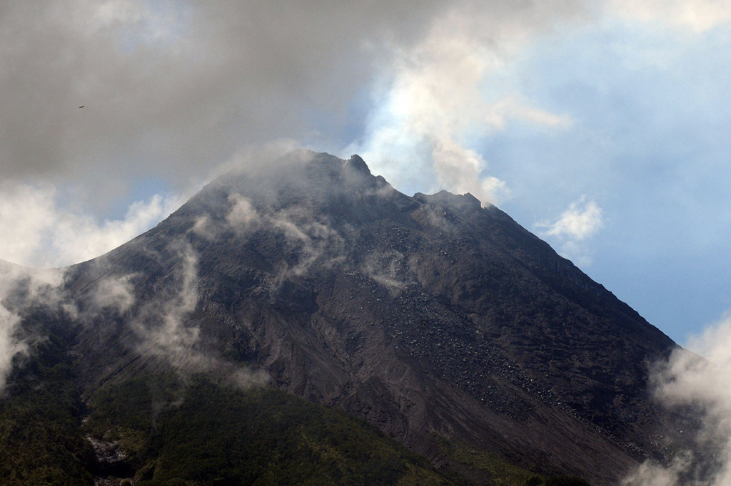 Saat Gunung Merapi Erupsi