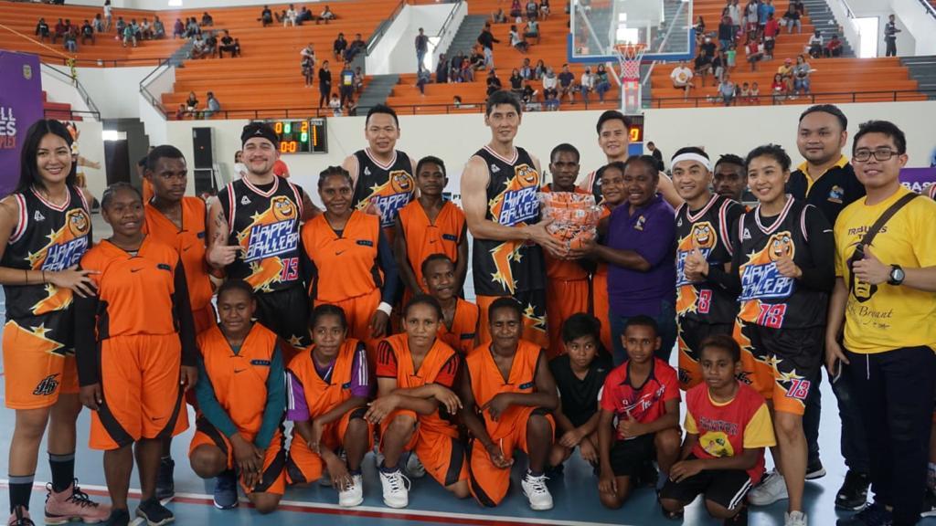 Jelang PON 2020 Papua: Sejumlah Selebriti Meriahkan Pertandingan Basket