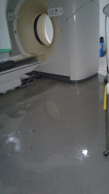 Ruang Radiologi RSCM Sempat Terendam