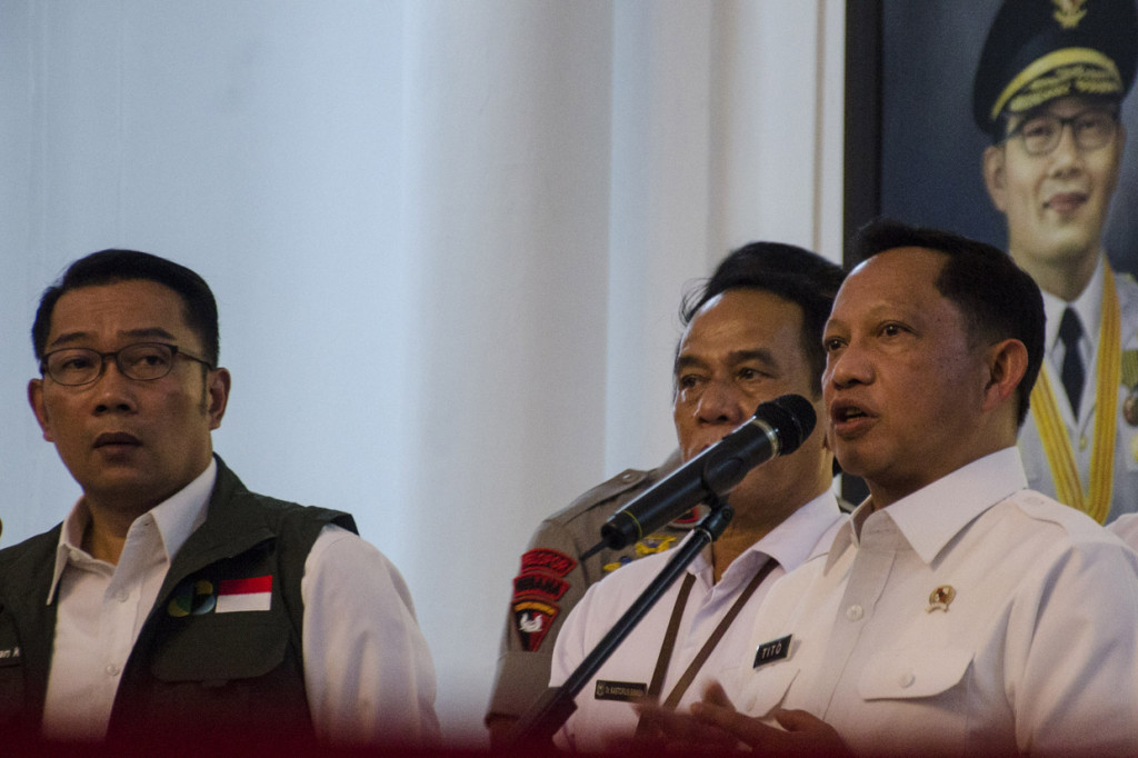 Mendagri Apresiasi Jabar Command Center Terkait Virus Korona