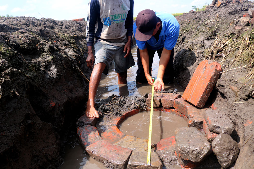 Sumur Tua Peninggalan Majapahit Ditemukan di Jombang