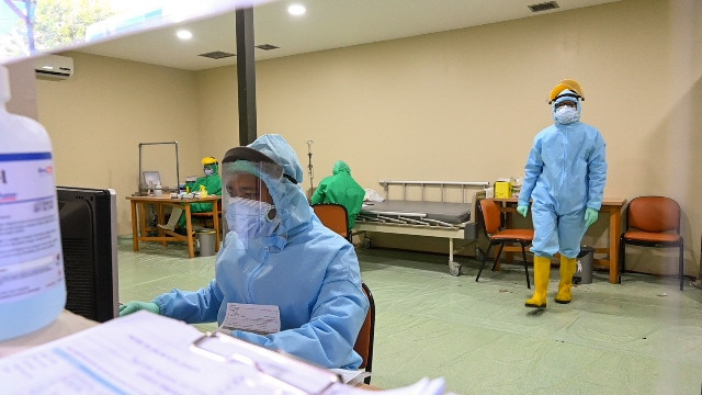 Fasilitas Temporary Clinic untuk Memisahkan Pasien Covid-19 dengan Non Covi