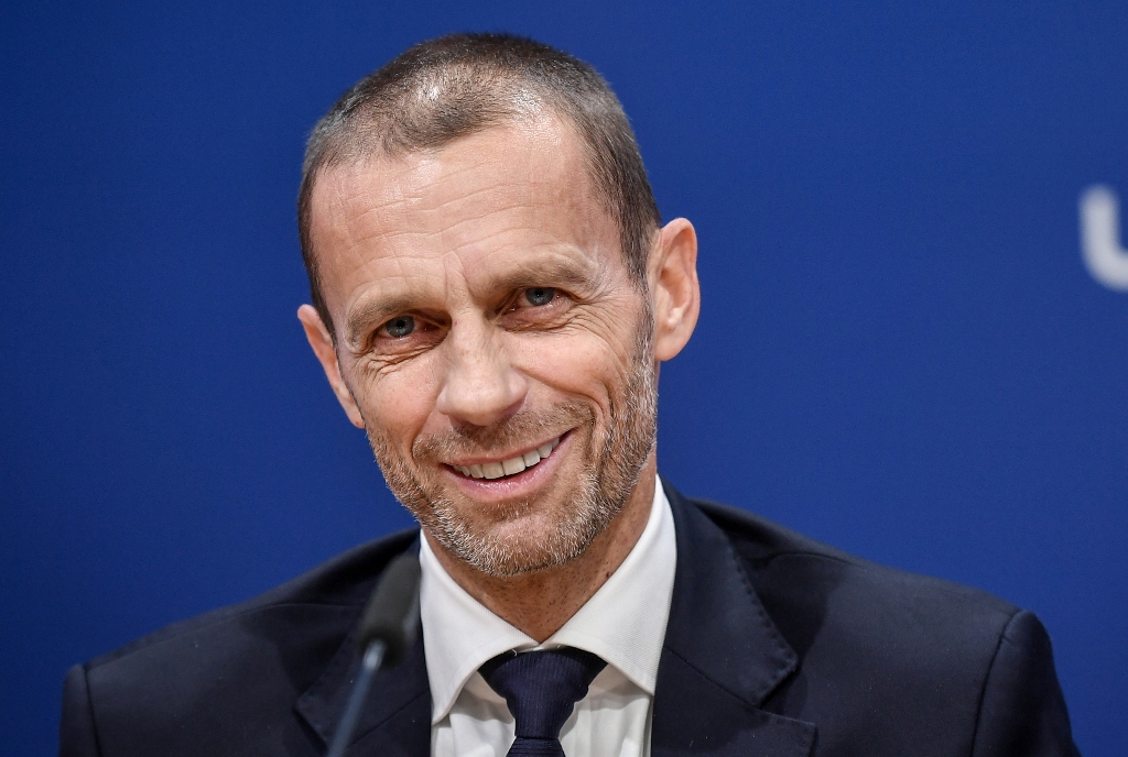 Aleksander Ceferin. (Fabrice COFFRINI / AFP)