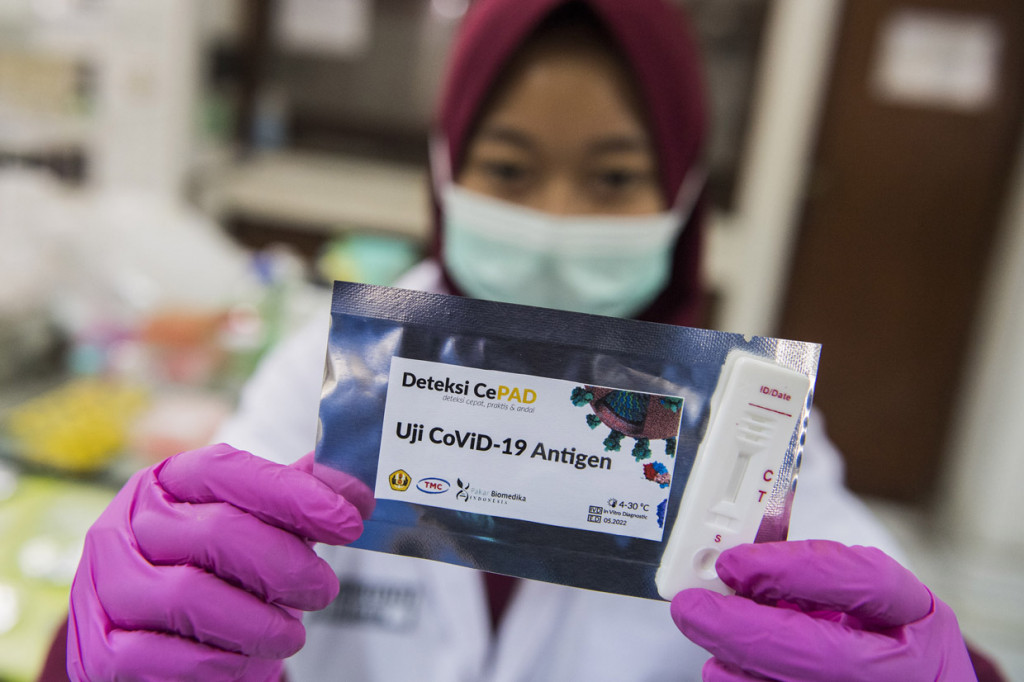 Rapid Test CePAD Antigen untuk Deteksi Virus Korona
