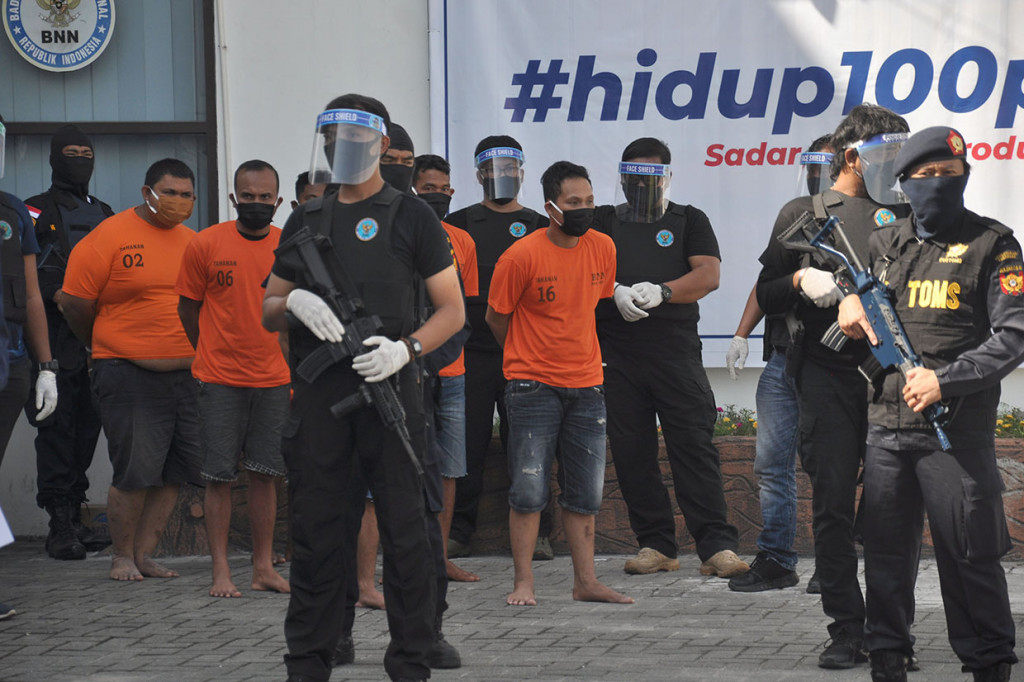 Penyelundupan 40 Kg Sabu di Aceh-Sumut Digagalkan