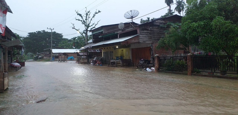 Ratusan Jiwa Terdampak Banjir Di Aceh Jaya Medcom Id