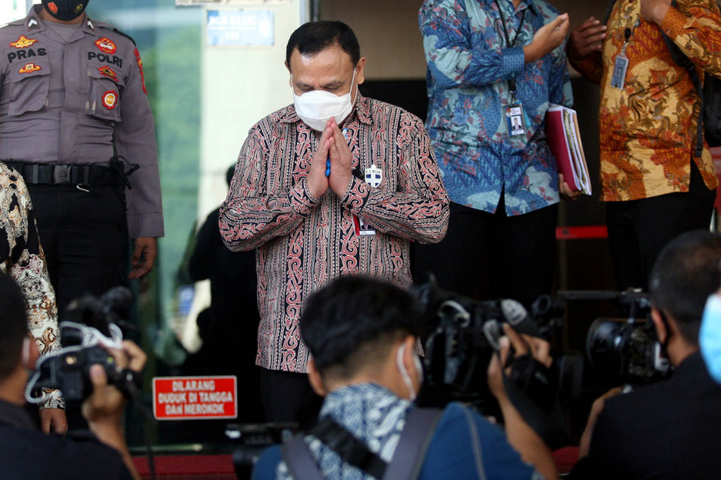 Firli Bahuri Selesai Jalani Sidang Etik