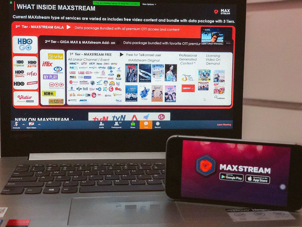 Telkomsel Perluas Pilihan Konten di MAXstream
