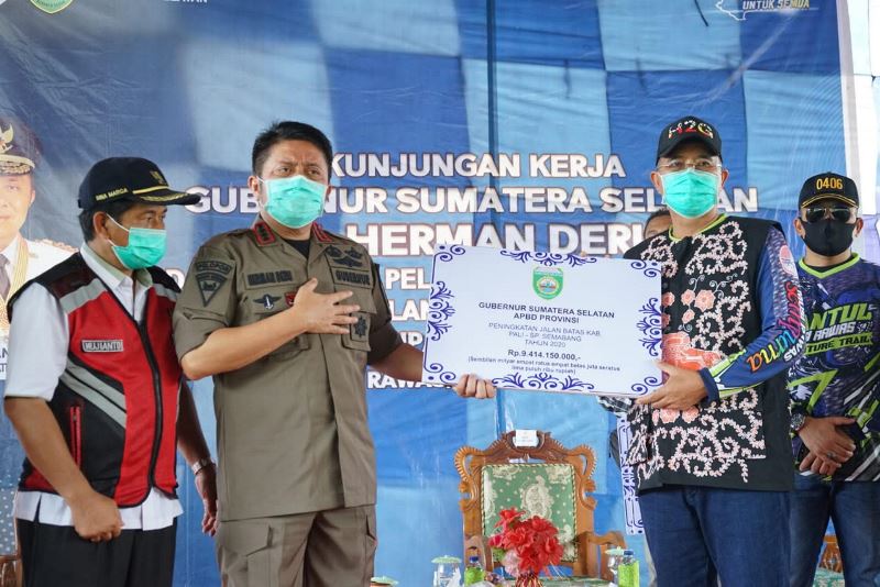 Herman Deru Bantu Infrastruktur Puluhan Miliar di Musi Rawas