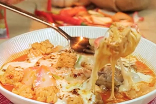 Cara Membuat Seblak Tempe Keju