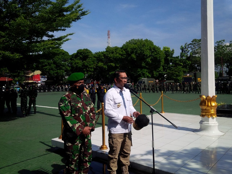 12 Ribu Personel Gabungan Kawal Pilkada Serentak di Jabar 12 Ribu Personel Gabungan Kawal Pilkada Serentak di Jabar