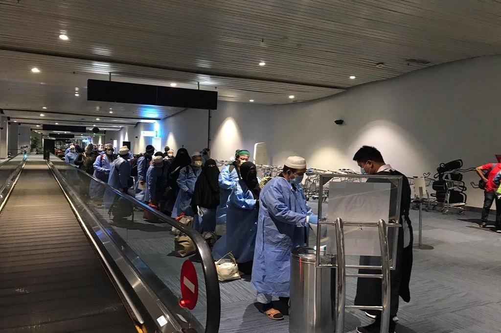 KBRI New Delhi Repatriasi Tambahan 29 Anggota Jemaah Tabligh KBRI New Delhi Repatriasi Tambahan 29 Anggota Jemaah Tabligh