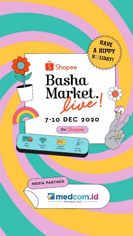 Shopee Basha Market Live Kembali Hadir Dukung UMKM Go Digital