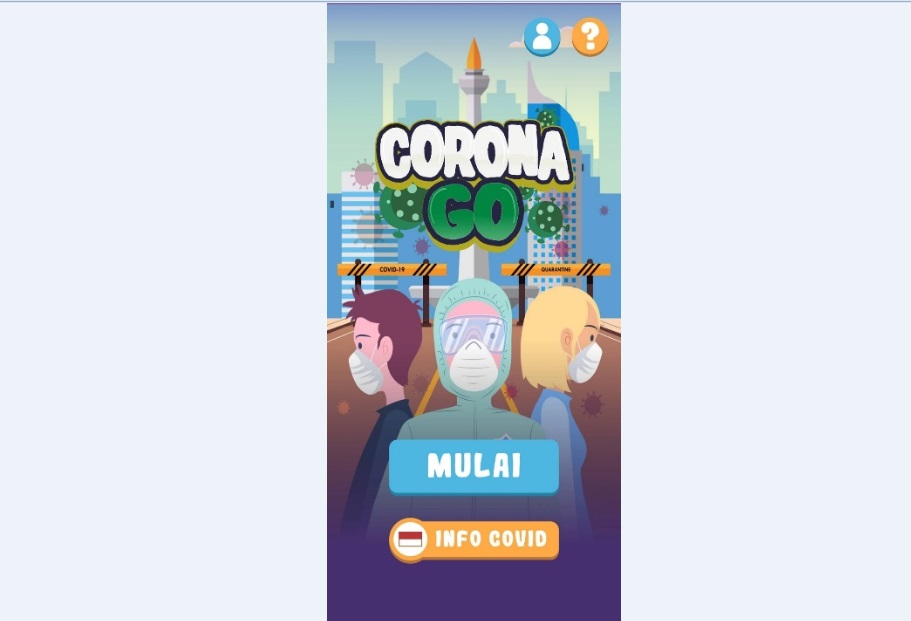 UI Kembangkan Corona Go, Aplikasi Edukasi Covid-19 Berbasis Gim