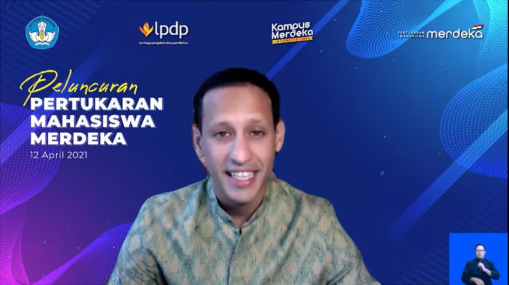 Nadiem Luncurkan Program Pertukaran Mahasiswa Merdeka Nadiem Luncurkan Program Pertukaran Mahasiswa Merdeka