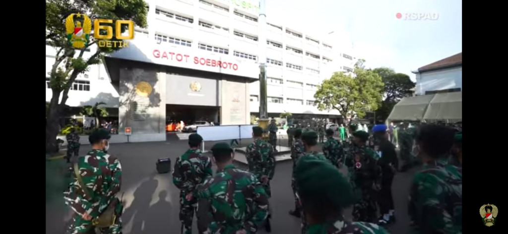 RS Lapangan Berdiri di RSPAD