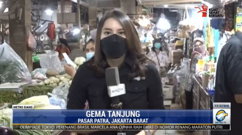 Pengunjung Pasar Patra Masih Takut Berbelanja, Omzet Pedagang Anjlok 60%