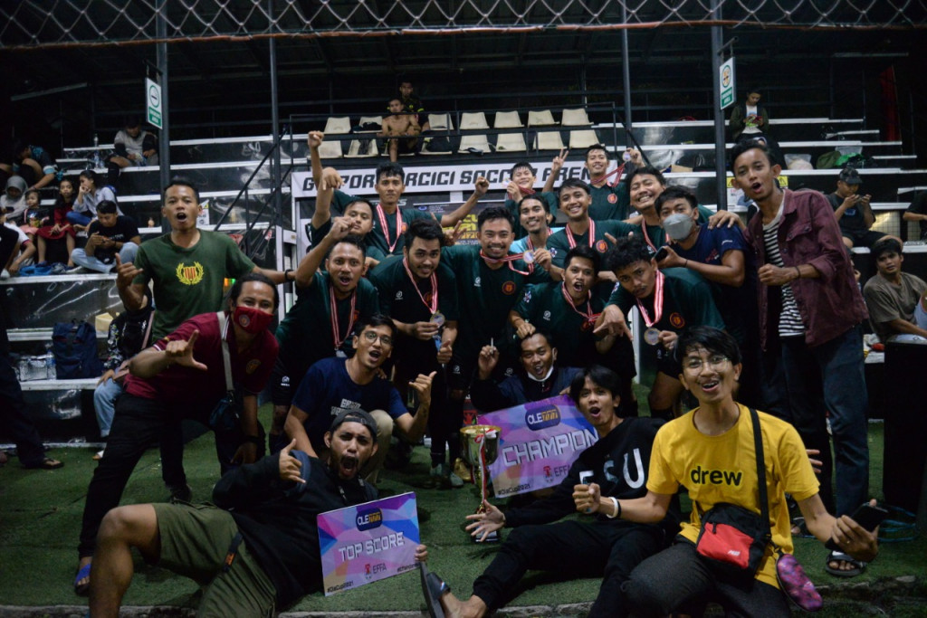 Indo Barca Jakarta Juara Turnamen EFFA Cup 2021