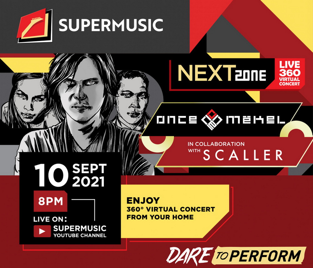 Konser Virtual Supermusic Nextzone Pertemukan Once Mekel dan Scaller Konser Virtual Supermusic Nextzone Pertemukan Once Mekel dan Scaller