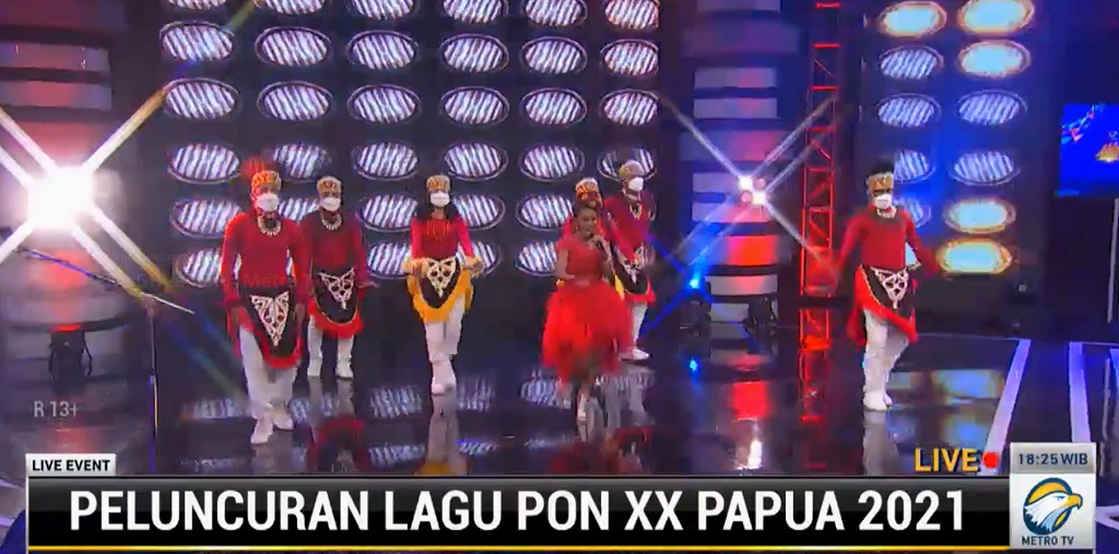 Lagu PON XX Papua 2021 Torang Bisa Resmi Diluncurkan