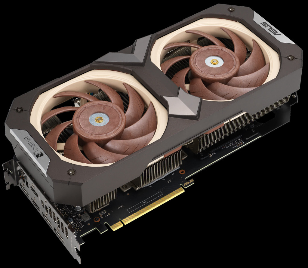 Asus dan Noctua Kolaborasi Kartu Grafis Terkecang dan Paling Senyap