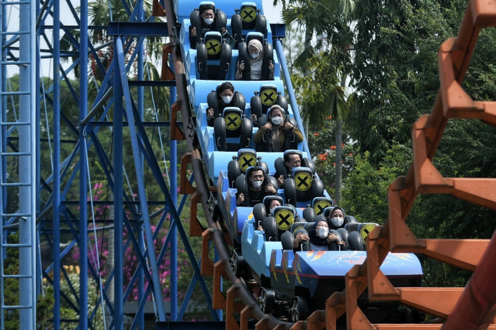 Dufan Ancol Mulai Ramai Pengunjung
