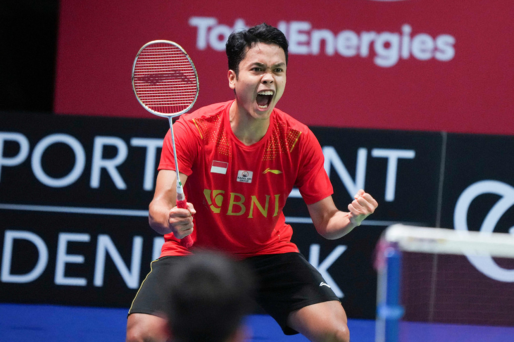 Final Thomas Cup: Ginting Bawa Indonesia Unggul 1-0
