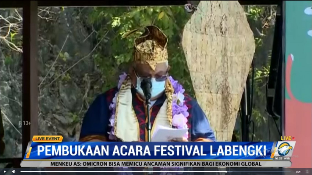 Buka Festival Labengki, Gubernur Sulteng Ingin Wisata Daerah Terkenal ...