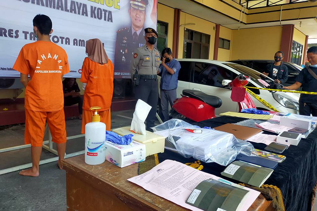 Polres Tasikmalaya Bongkar Investasi Bodong Senilai Rp5,7 M