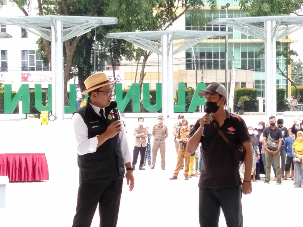 Ridwan Kamil Resmikan Alun Alun Dan Pusat Kreatif Kota Bekasi