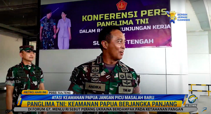 Panglima TNI: Atasi Keamanan Papua Tanpa Picu Masalah Baru