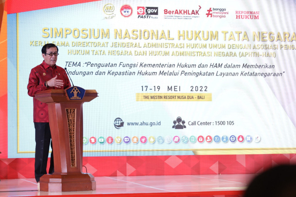 Menkumham Yasonna Minta APHTN-HAN Edukasi Masyarakat Soal Layanan ... Menkumham Yasonna Minta APHTN-HAN Edukasi Masyarakat Soal Layanan ...