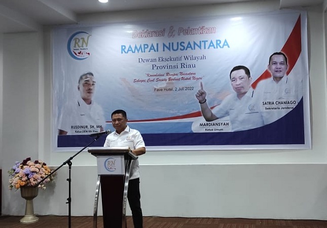 Mardiansyah: Rampai Nusantara Jadi Wadah Bagi Generasi Penerus Bangsa Mardiansyah: Rampai Nusantara Jadi Wadah Bagi Generasi Penerus Bangsa