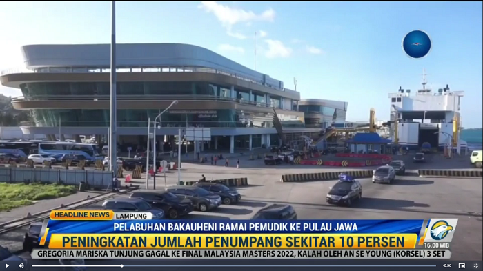 H-1 Iduladha, Arus Mudik di Pelabuhan Bakauheni Naik 40%