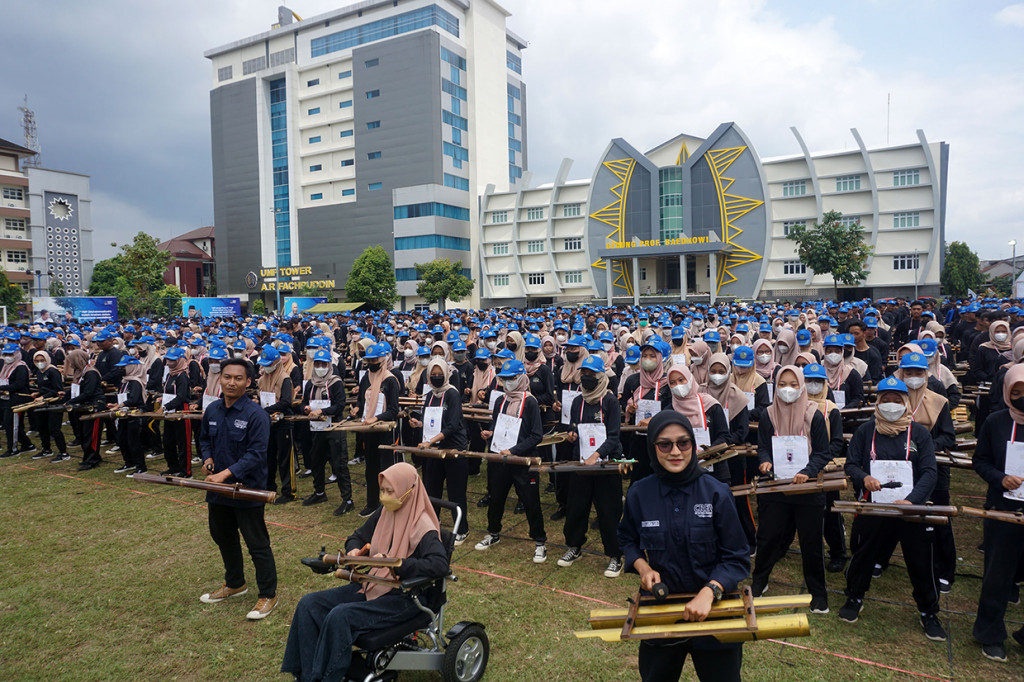 3.009 Mahasiswa Baru UMP Pecahkan Rekor MURI