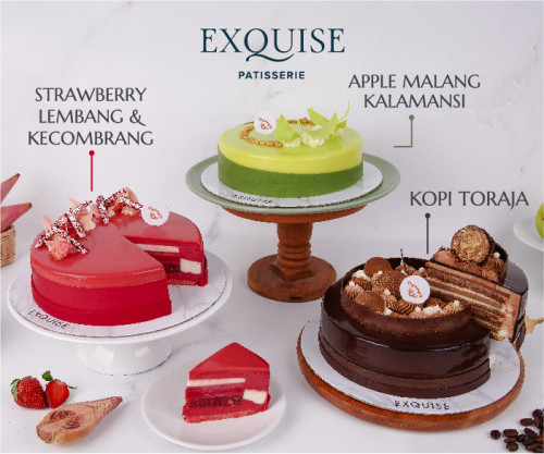 Unik, Pastry Shop Ini Hadirkan 3 Cake Cita Rasa Indonesia