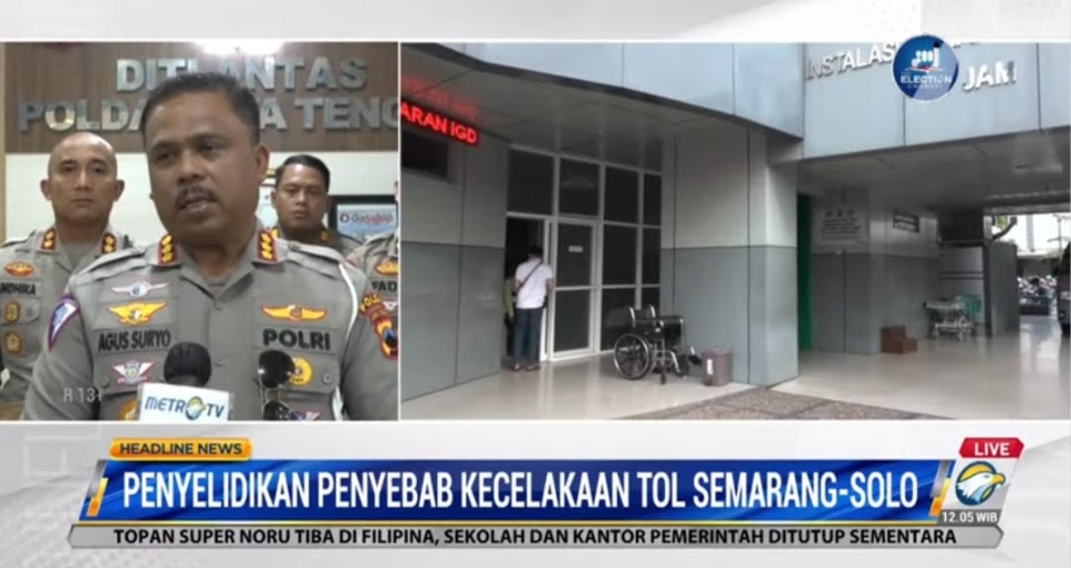 Korban Jiwa Kecelakaan Maut Tol Semarang Solo Bertambah Jadi 7 Orang