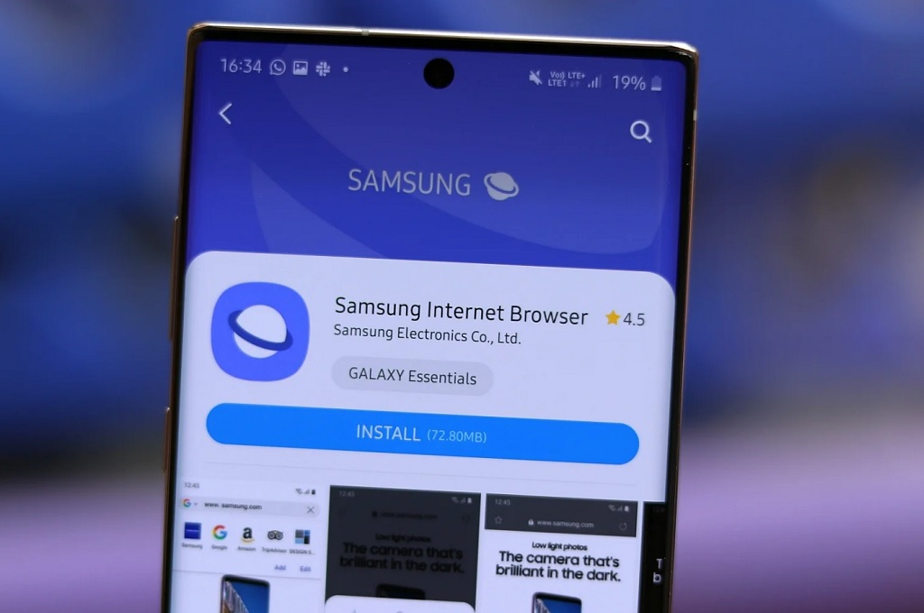 Peramban Internet Samsung Bisa Sinkronkan Bookmark Google Chrome