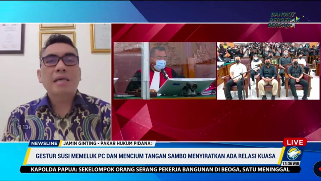 Susi Peluk Putri Candrawati Di Ruang Sidang, Pakar Hukum Pidana: Menyiratkan Ada Relasi Kuasa