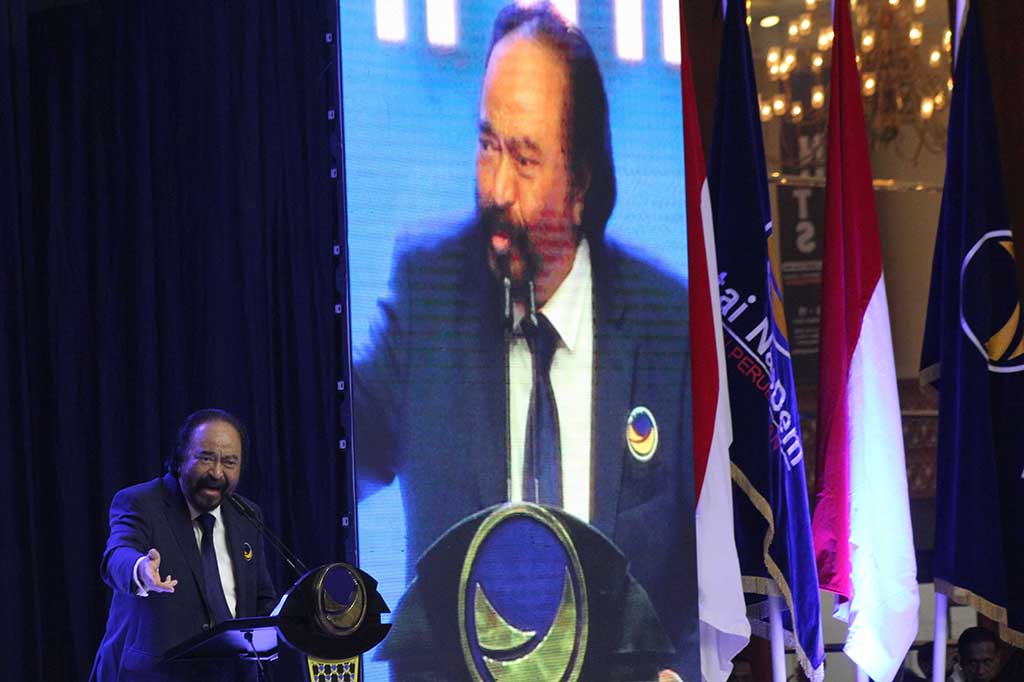 Pidato Politik Surya Paloh di HUT ke-11 Partai NasDem