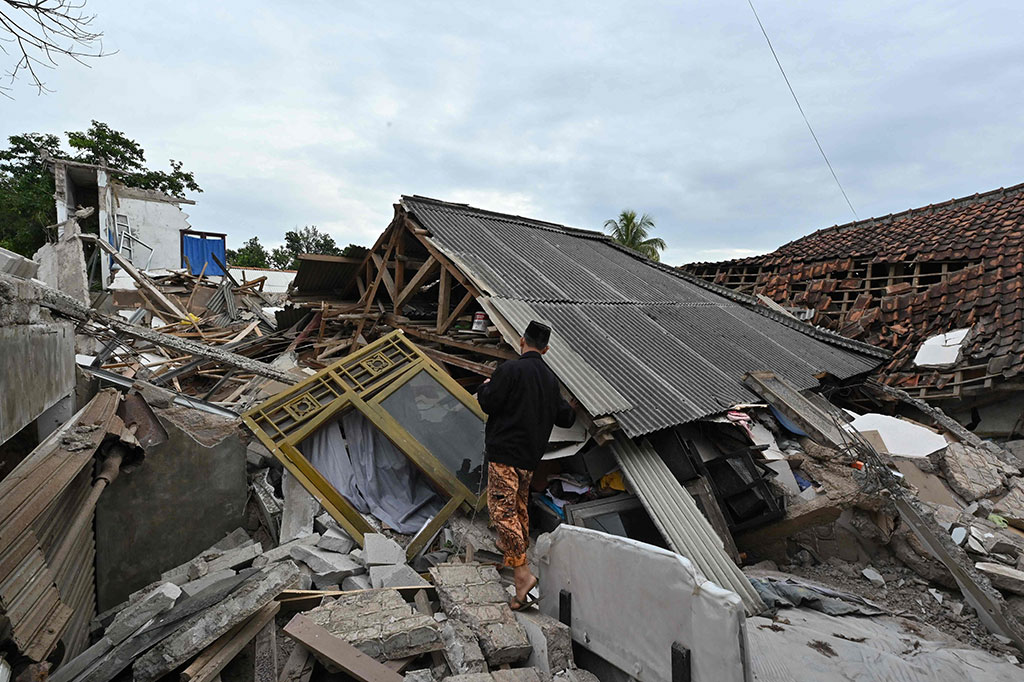 Kondisi Terkini Lokasi Terdampak Gempa Cianjur Kondisi Terkini Lokasi Terdampak Gempa Cianjur