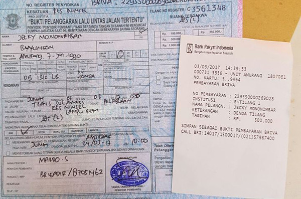 Tilang Manual Kembali, Ini Jenis Pelanggaran yang Diincar