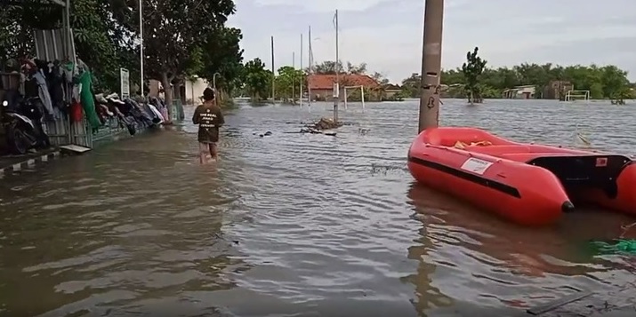 Banjir Demak Meluas ke 33 Desa