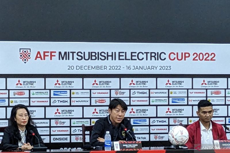 Jelang Vietnam vs Indonesia, Shin Tae-yong: 100 Persen Kami tidak Mau Seri Jelang Vietnam vs Indonesia, Shin Tae-yong: 100 Persen Kami tidak Mau Seri