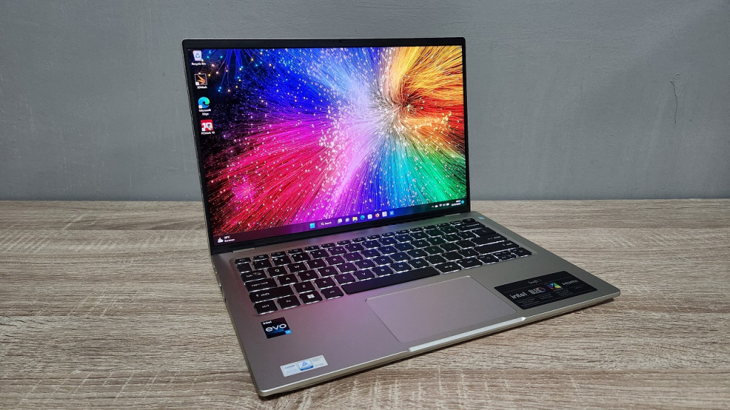 Acer Swift 3 OLED, Minimalis Apik