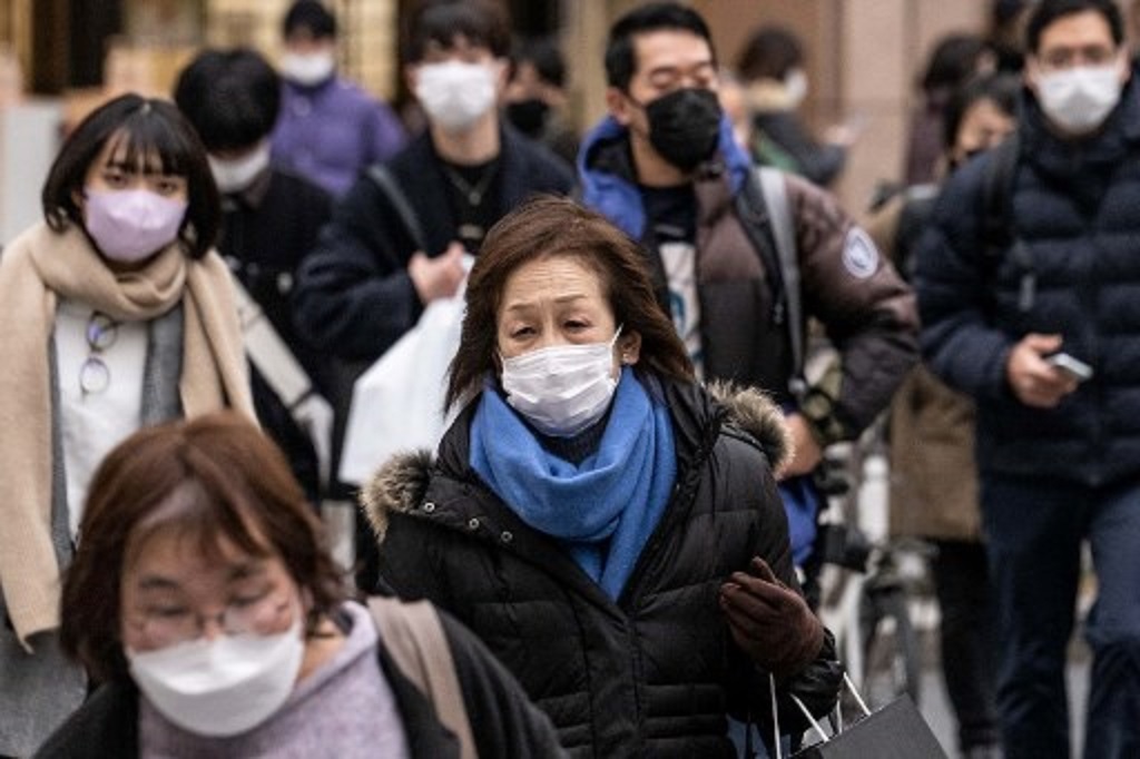 Jepang Cabut Aturan Penggunaan Masker Per Hari Ini